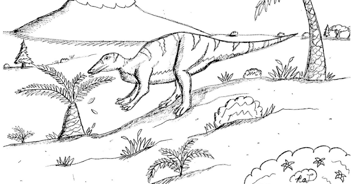 Robin's Great Coloring Pages: Anatotitan or Edmontosaurus coloring pages