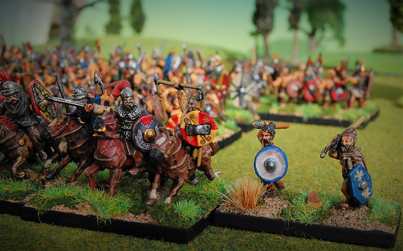 Miniature Minions: Ancient German 15mm DBA Army