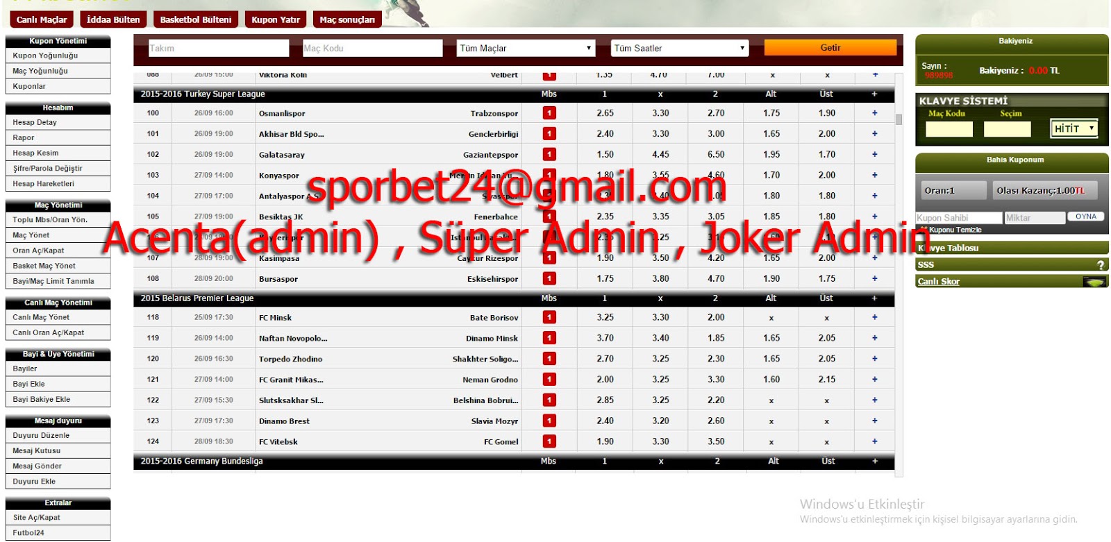 Kiralik bahis script 2016: Kiralik bahis script , Kiralik bahis sayfası ...