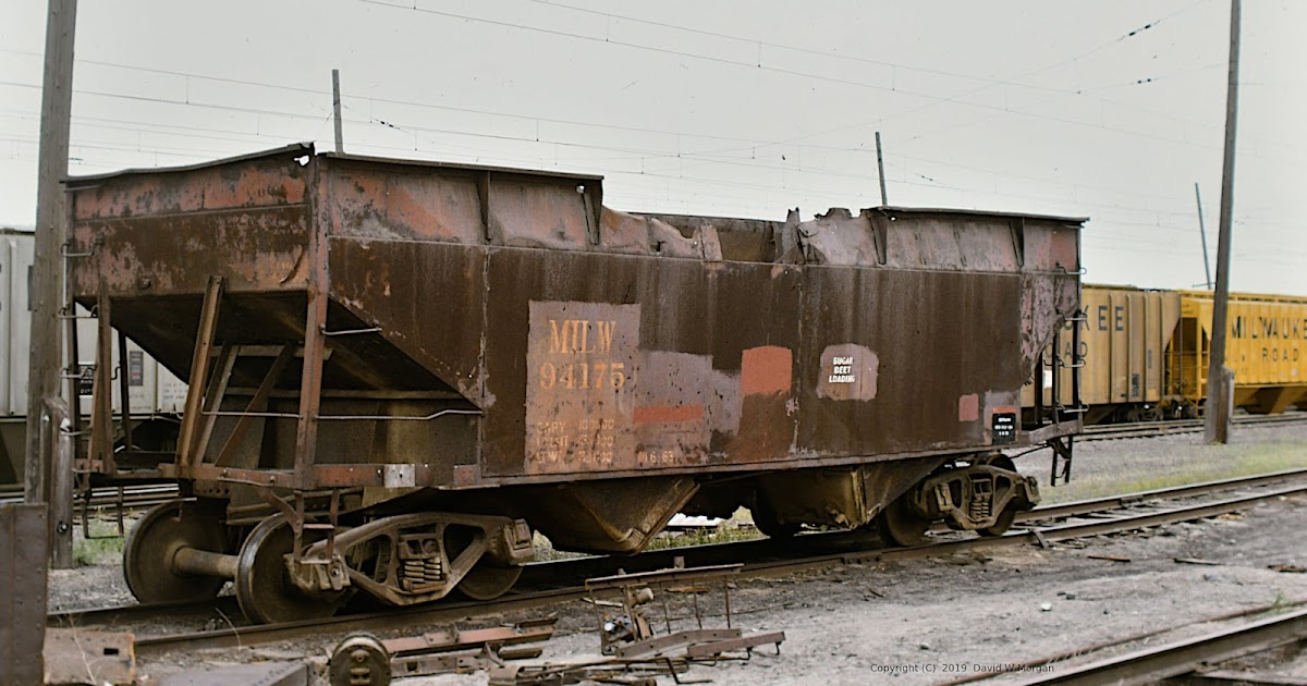 Big Bend Railroad History: Milwaukee Sugar Beet Hopper At Othello