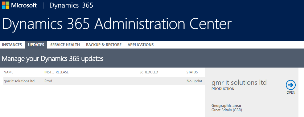 Microsoft Dynamics 365 Upgrade from Version8.2 to Version 9.0 ...