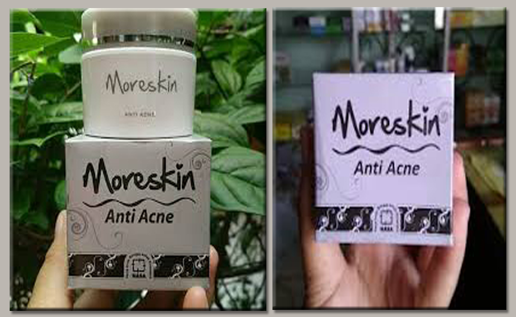 MORESKIN ANTI ACNE (Cream Penghilang / Krim Pencegah Jerawat Ampuh) - PRODUK NASA