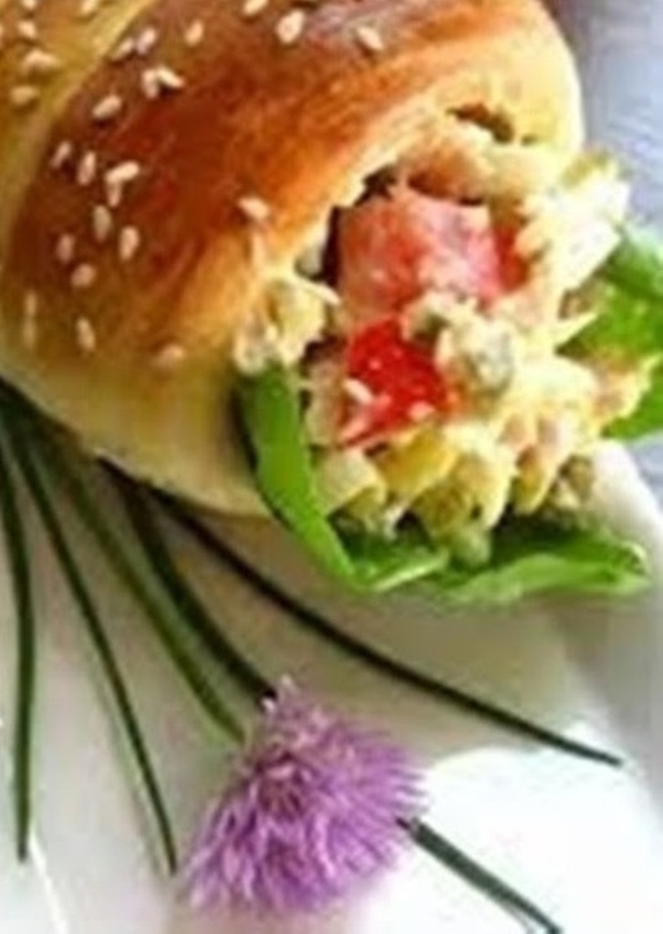 Chicken Cone Bread Recipe - Yummy Traditional