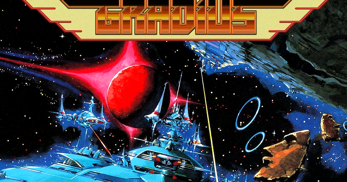 Random Arcade Shit: Gradius Poster - Konami 1985