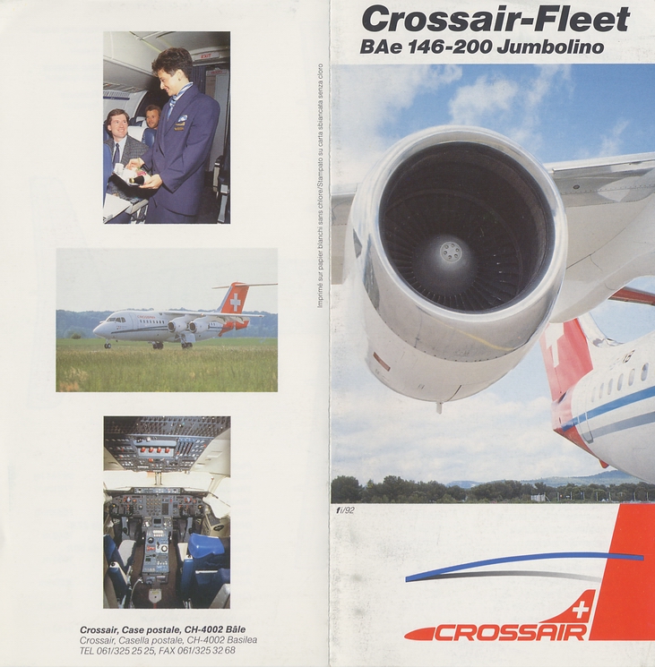 Aviones con historia: BAe-146 / RJ-146