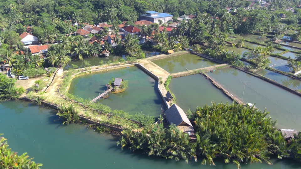 Taman Sagati Margacinta from Drone - Desa Wisata Margacinta