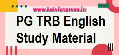 PG -TRB English Study Material