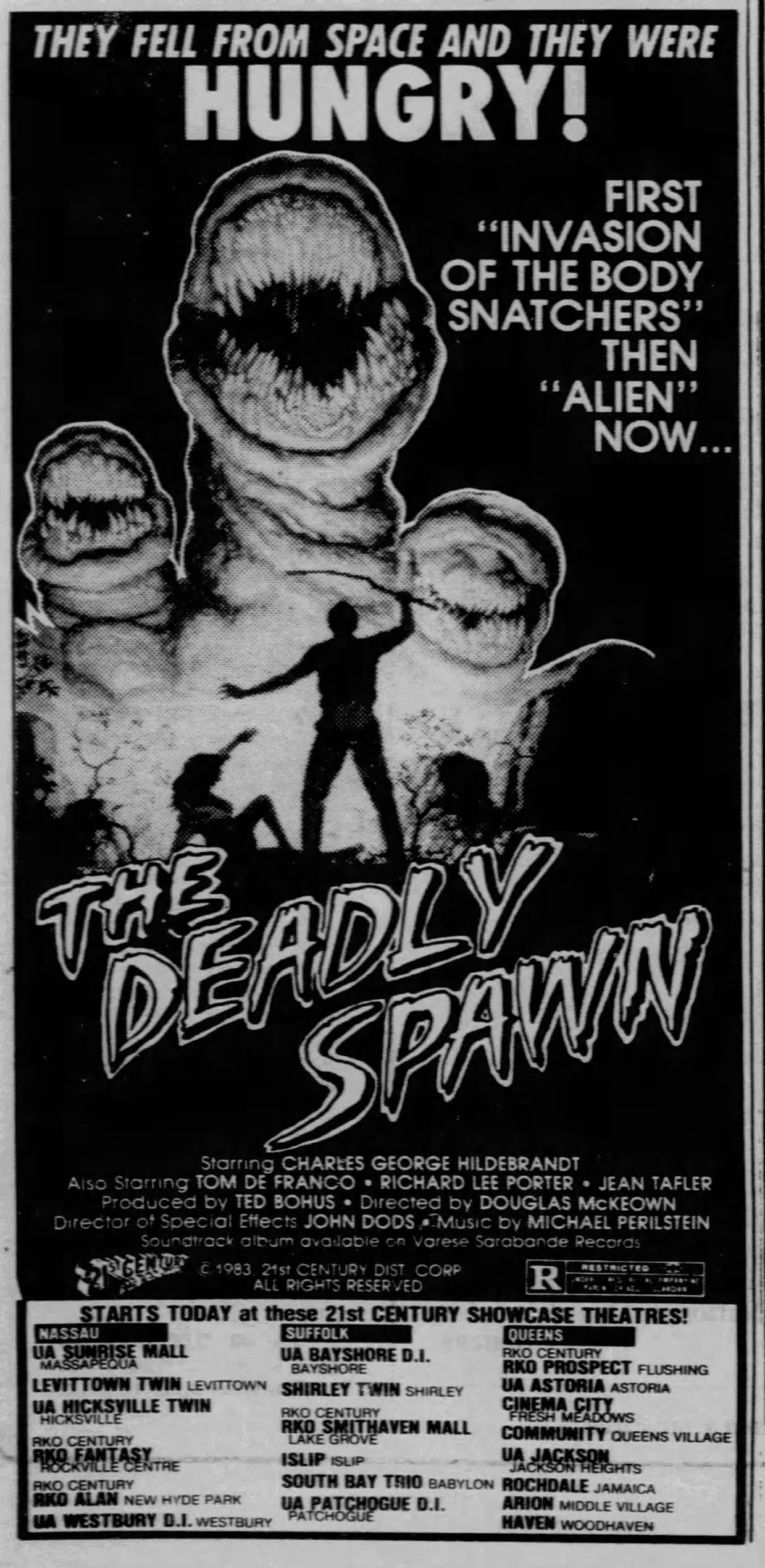 Happyotter: THE DEADLY SPAWN (1983)