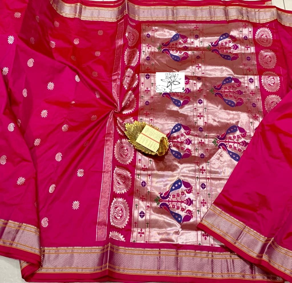 Exclusive handloom.paithani pattu sarees