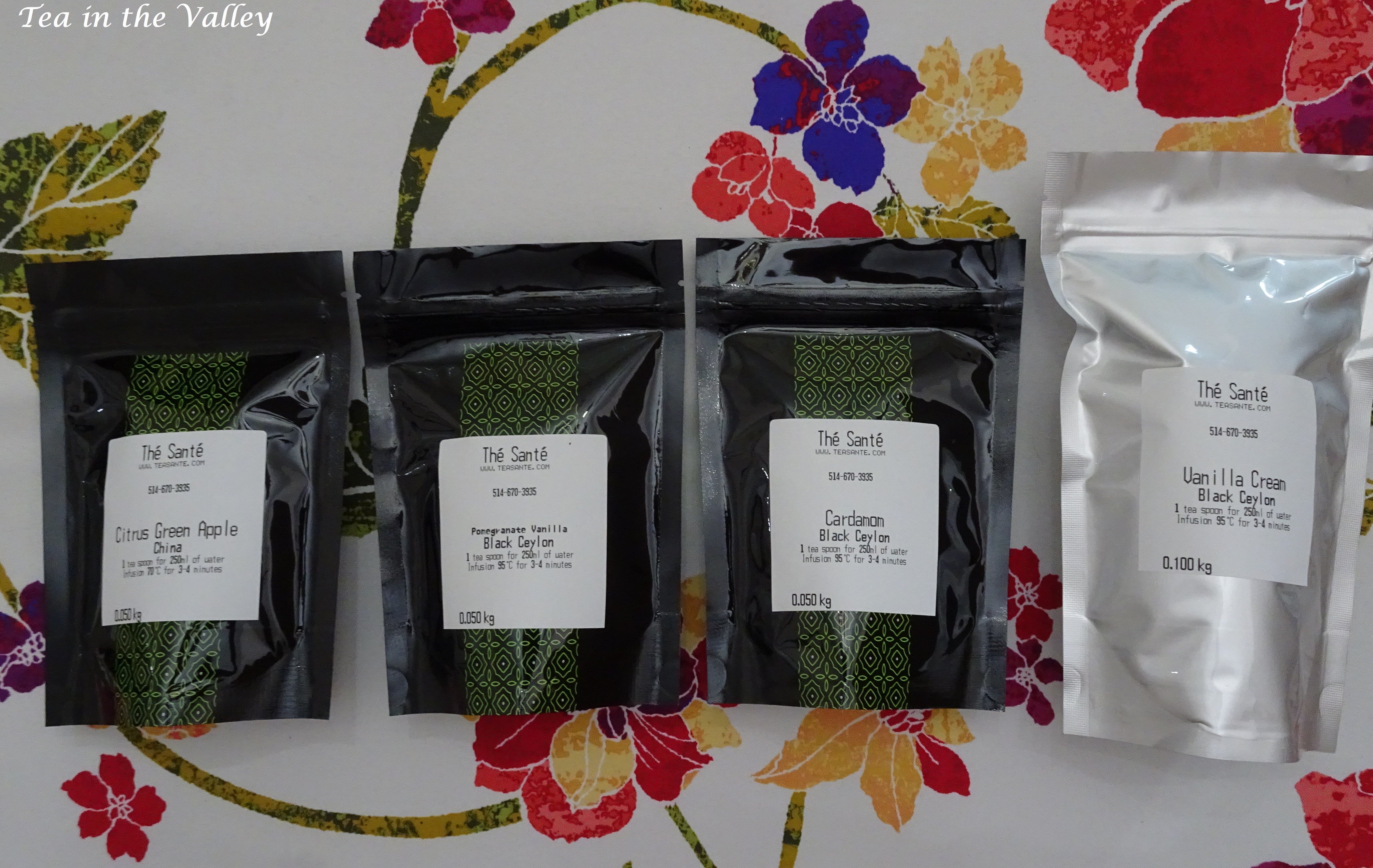 Tea in the Valley: Tea Hauls: Monarch Tea Co. and Tea Sante