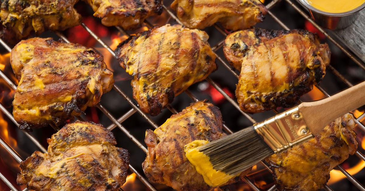 Pollo al Grill en Salsa de Mostaza | Mil Recetas de Cocina