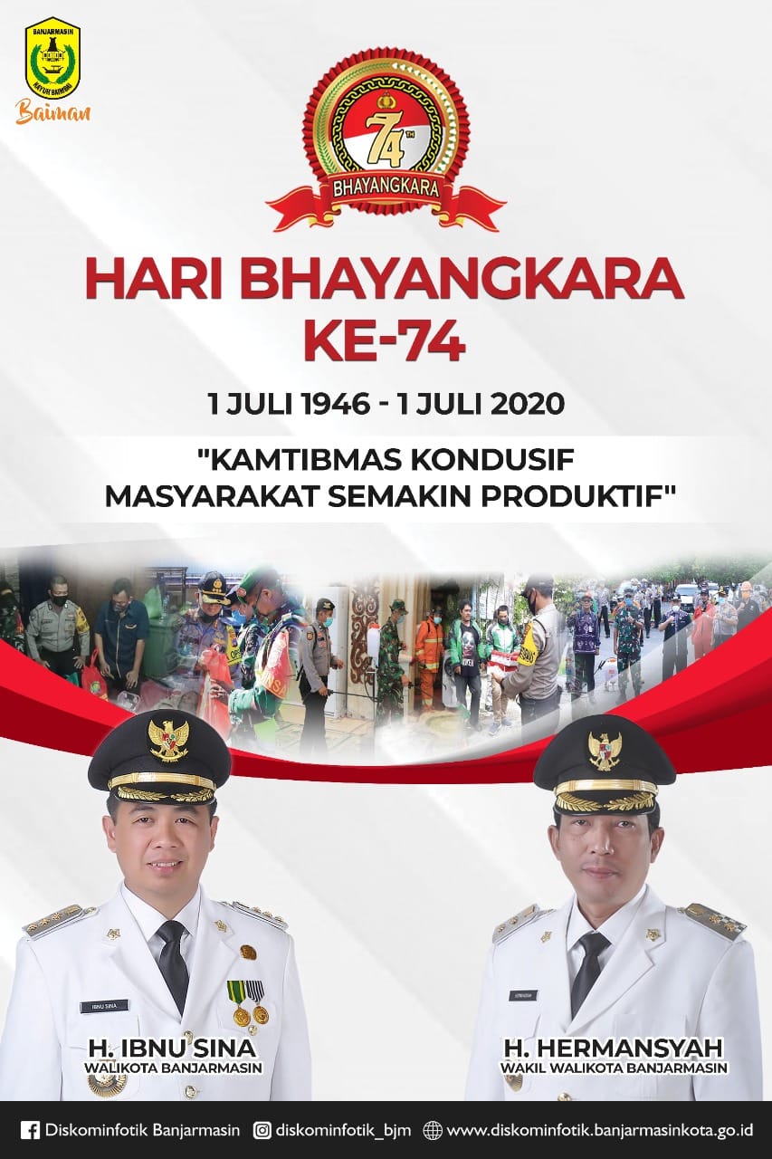 Selamat Hari Bhayangkara ke-74 | Media Center Banjarmasin Selamat Hari Bhayangkara ke-74 | Media Center Banjarmasin