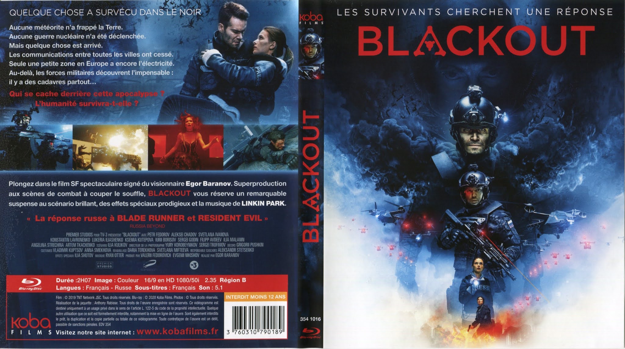 BLU-RAY JAQUETTES BLU-RAY: Blackout