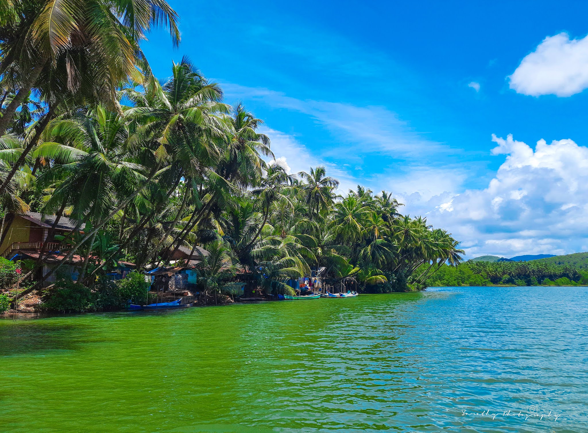 A colourful Boat ride in the Sharavathi Backwaters