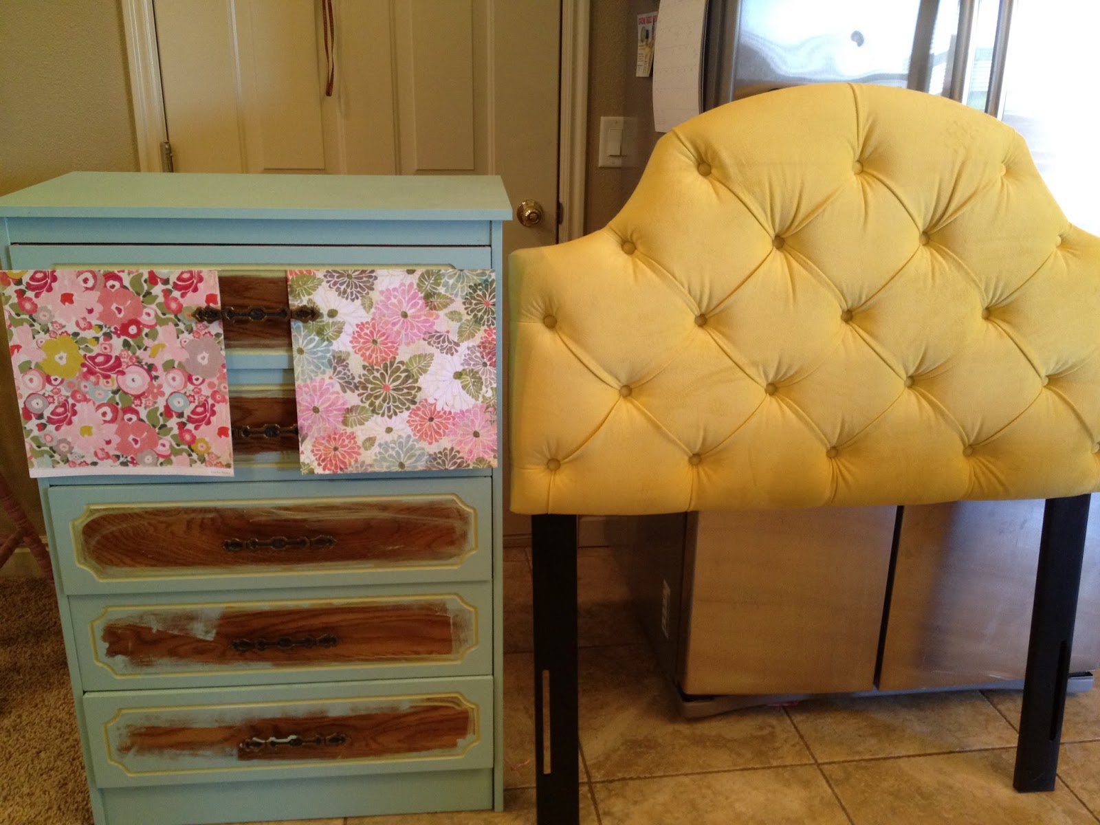 Garage Sales R Us: Mod Podge Dressers