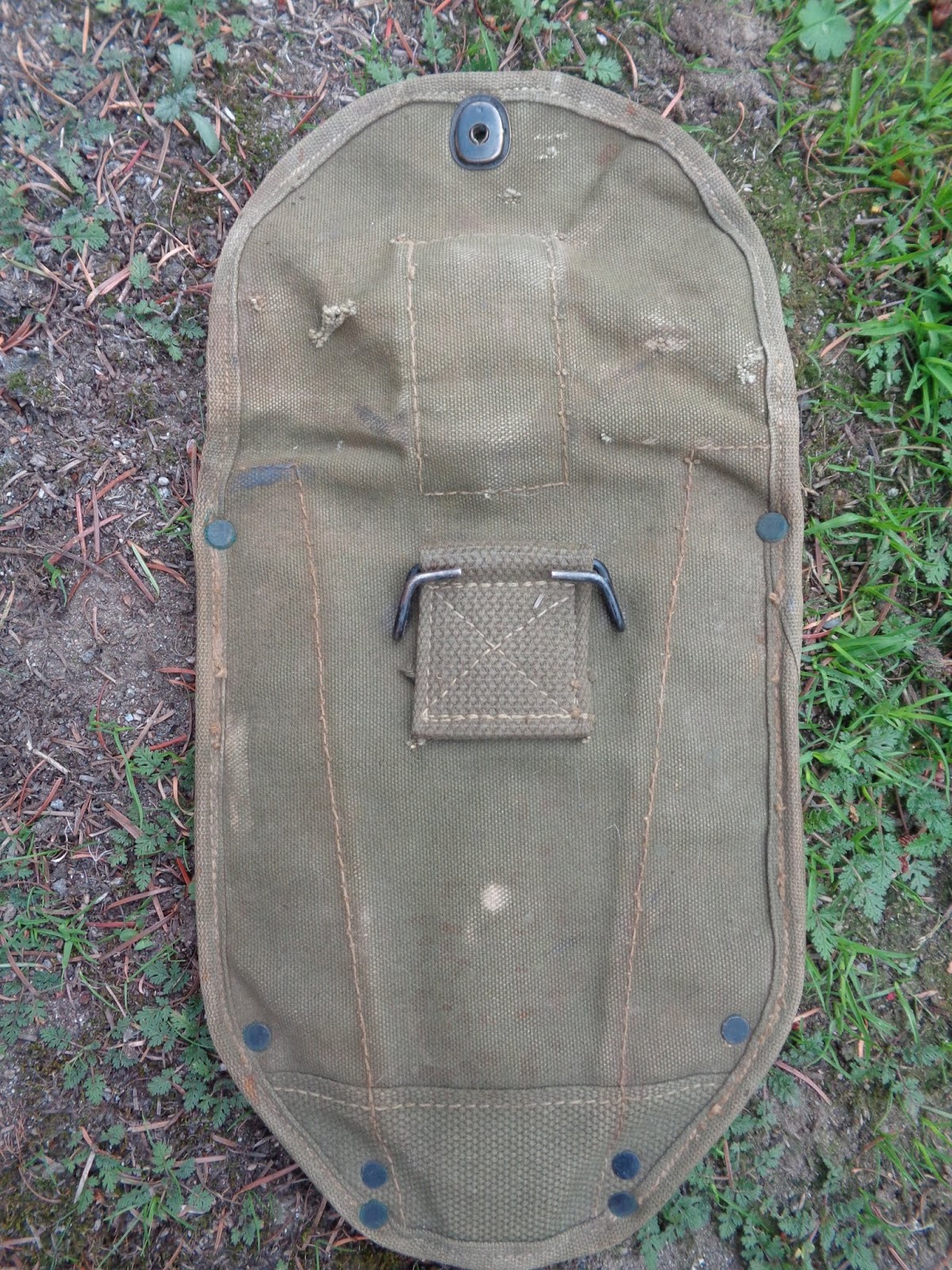 Four Bees: 1943 dated, US M-43 Entrenching Tool - Shovel with First ...