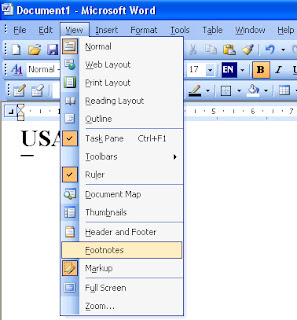 Answer to Questions about Microsoft Word: Change or remove a footnote ...