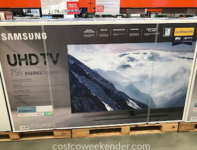 Samsung UN75NU800D 75" 4K UHD Smart LED TV | Costco Weekender