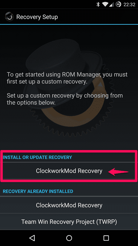 How To Install Clockworkmod Recovery On A Rooted Android Phone