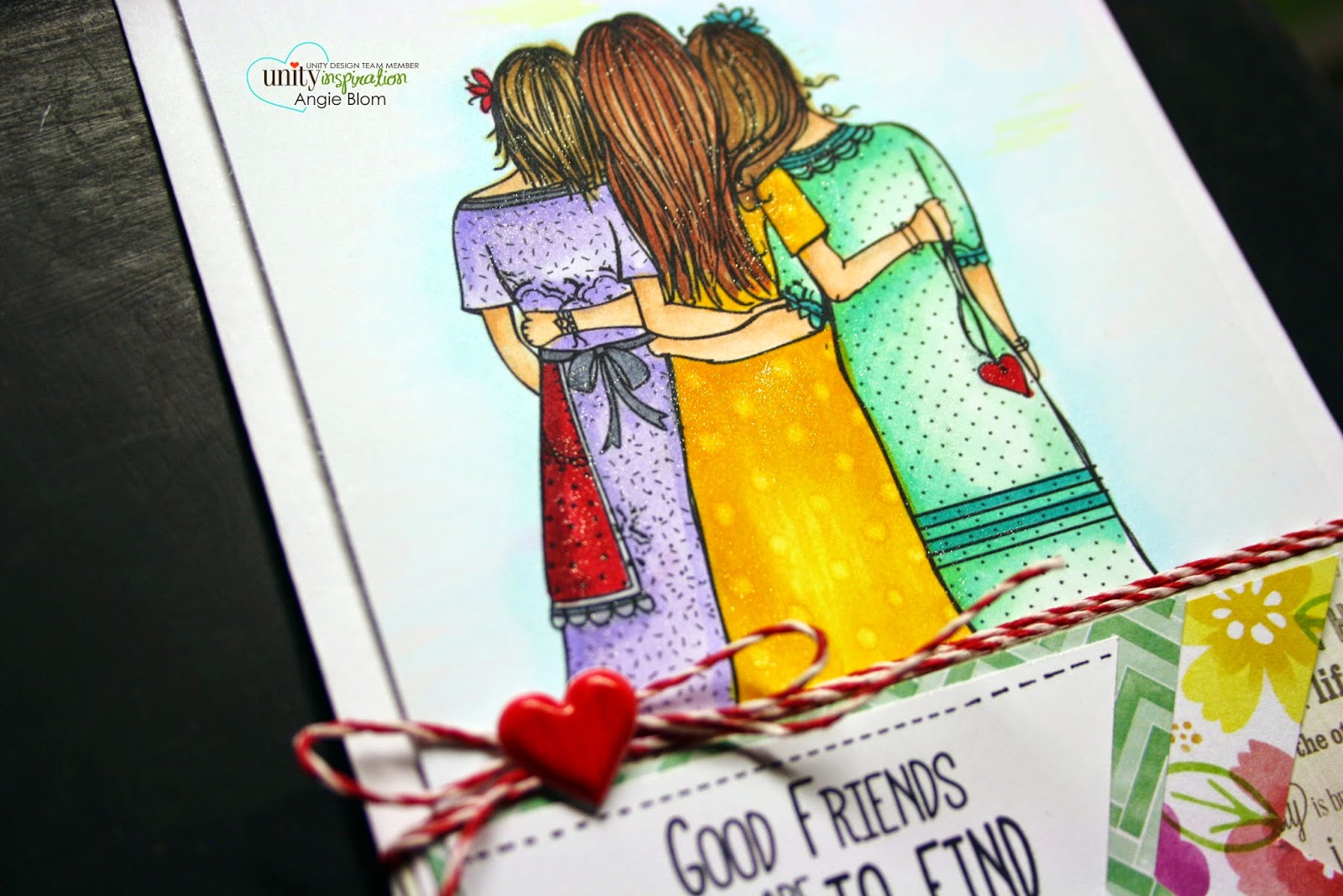 Angie Blom Designs TWO : Good Friends... Unity Hop.