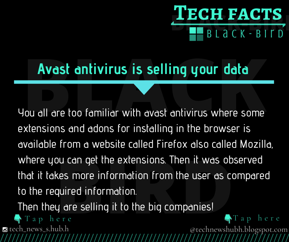 Avast antivirus is selling your data to advertising company Avast antivirus is selling your data to advertising company