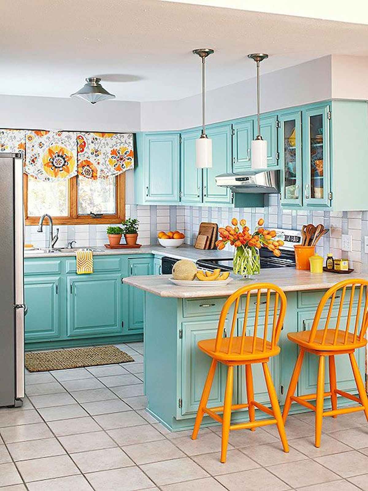 66 Cute And Amazing Colorful Kitchen Design Ideas | ARA HOME