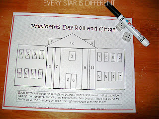 President's Day Activities - Every Star Is Different