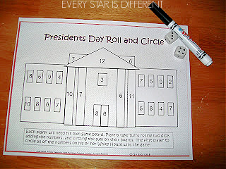 President's Day Activities - Every Star Is Different