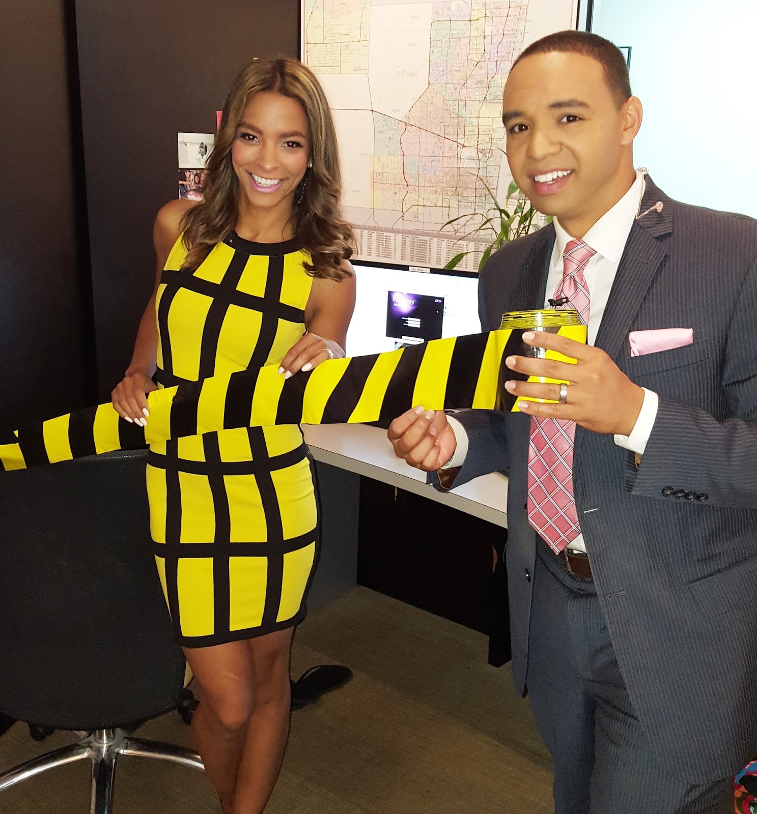 The Crafty Reporter: Constance Jones On-Air Looks