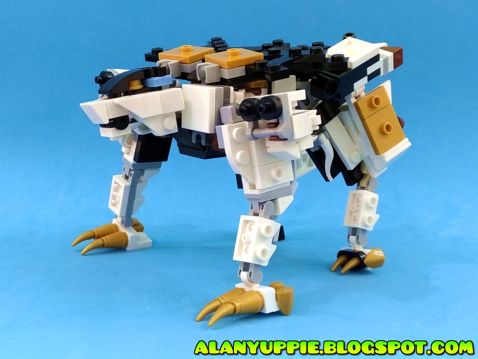Alanyuppie's LEGO Transformers: Video Tutorial: Transformer White Lion ...