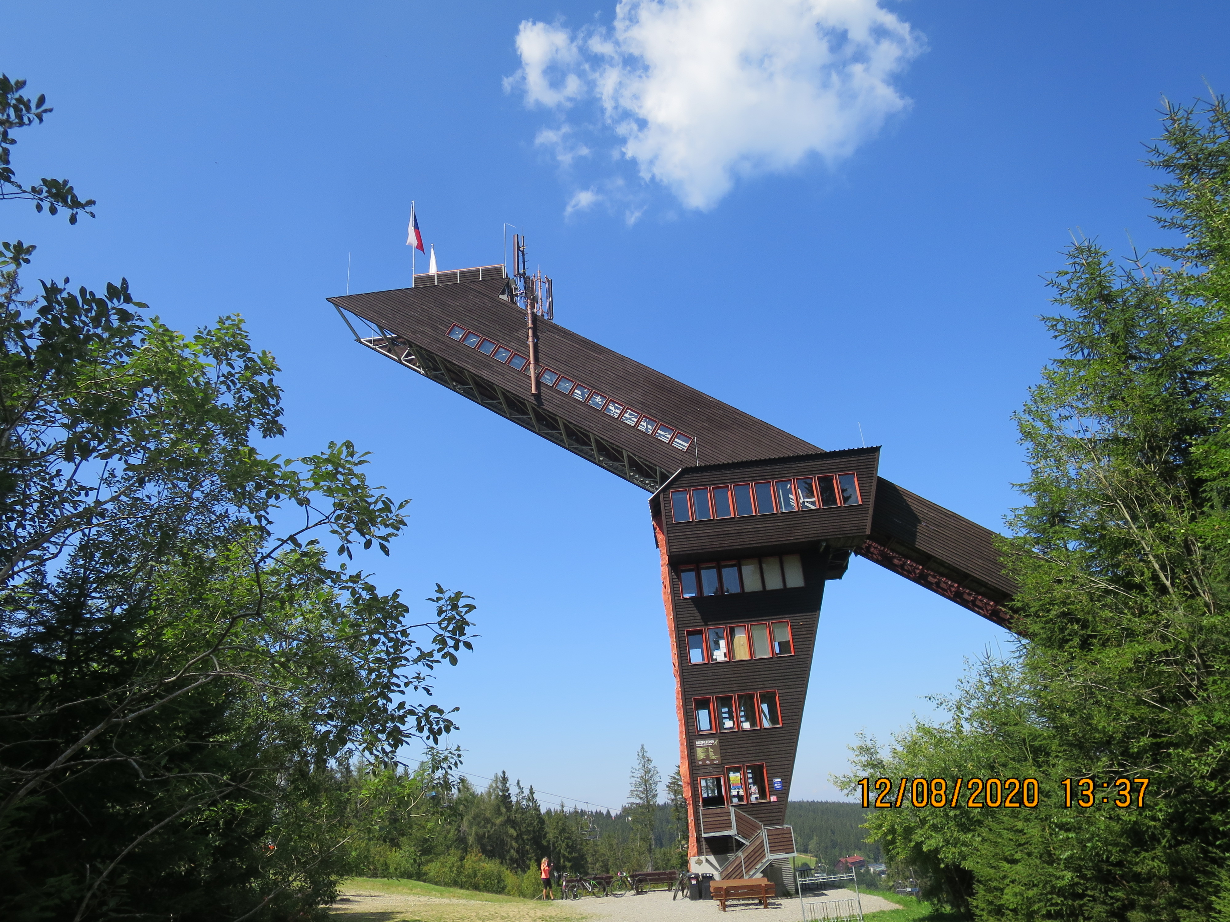 ZADOV, ROZHLEDNA (bývalý skokanský můstek), ŠUMAVA