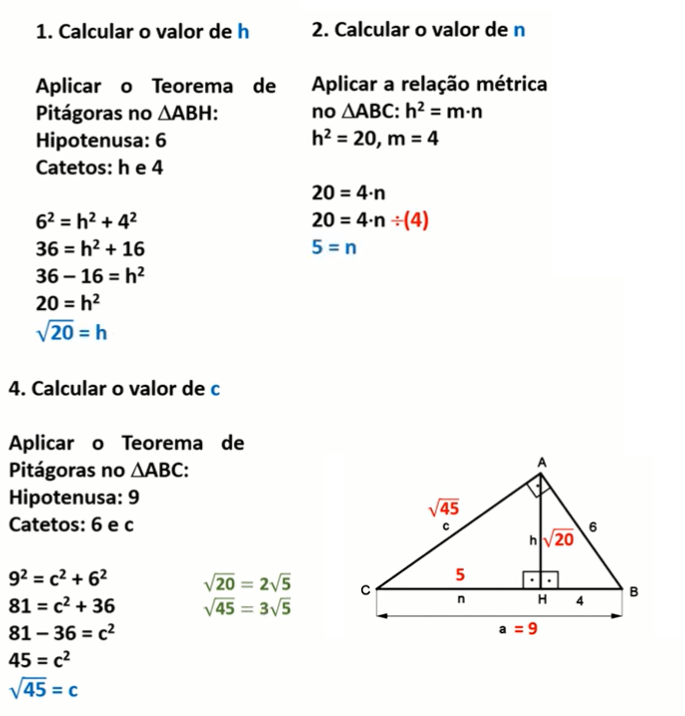 Blog de Biologia: Questão de PET - Utilizando o teorema de Pitágoras e ...