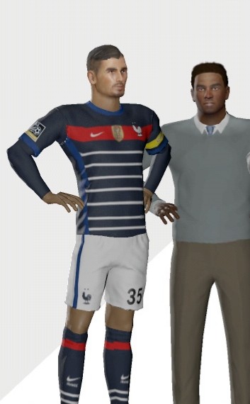 Kit Fantasy Selección de Francia para DLS 21