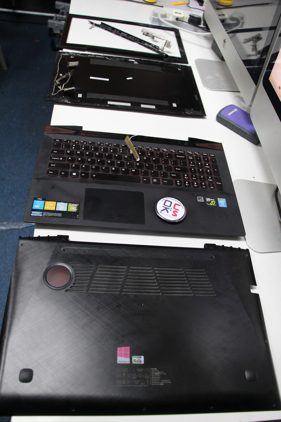 [Solved] Laptop Lenovo Y50 Body Pecah | OKCS – OKCS