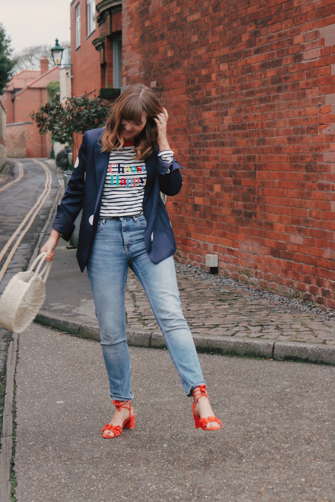 3 Ways To Wear A Spotted Suit {Gifted Products} | Brick Dust & Glitter