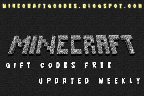 Free Minecraft Giftcodes