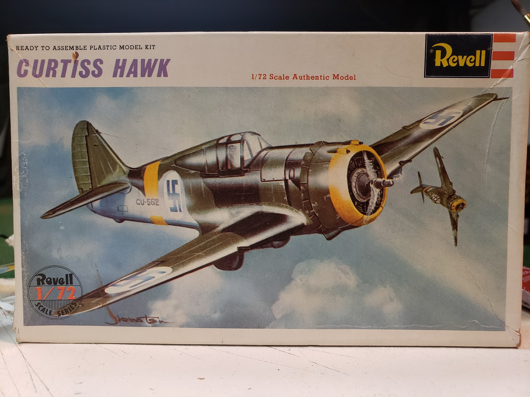 Anton's Wargame Blog: Revell 1/72 P-36 Build