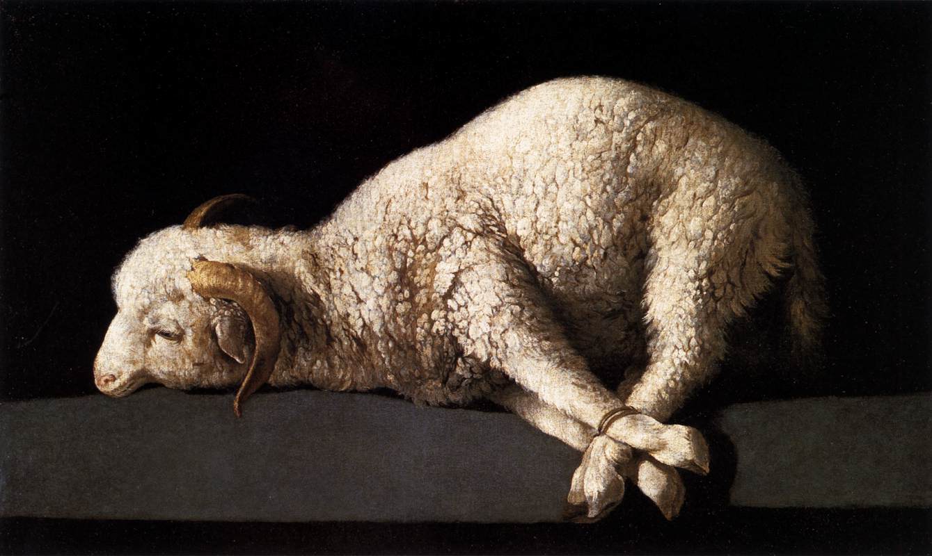 beloved before time: Behold, the Lamb of God, who takes away the sin of ...