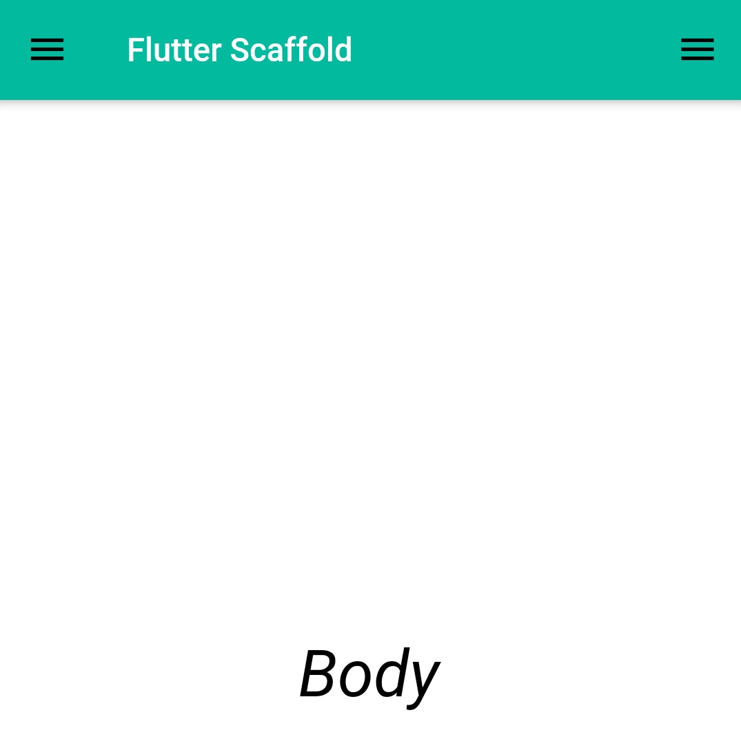 Flutter scaffold size - filnselection