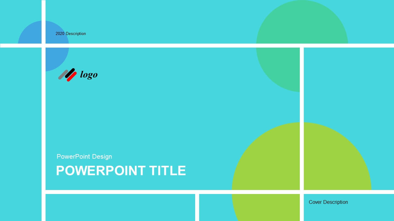 Grid Tiles Proportion PowerPoint Templates - PowerPoint Free