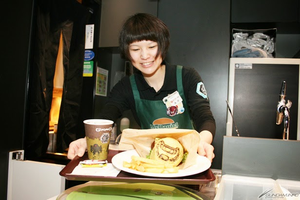 GUNDAM GUY: Gundam Cafe (Tokyo Station, Japan) - Now Serving McDaniel's ...