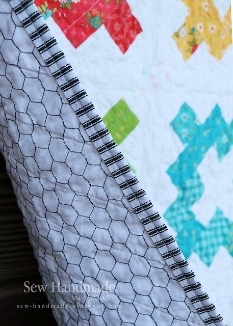 Sew Handmade: Vintage Remix Baby Quilt