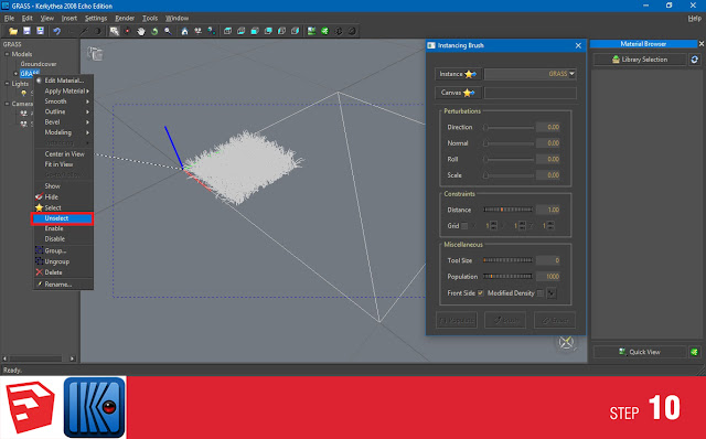 How to generate grass in SketchUp: Basic tutorial for V-Ray proxy ...