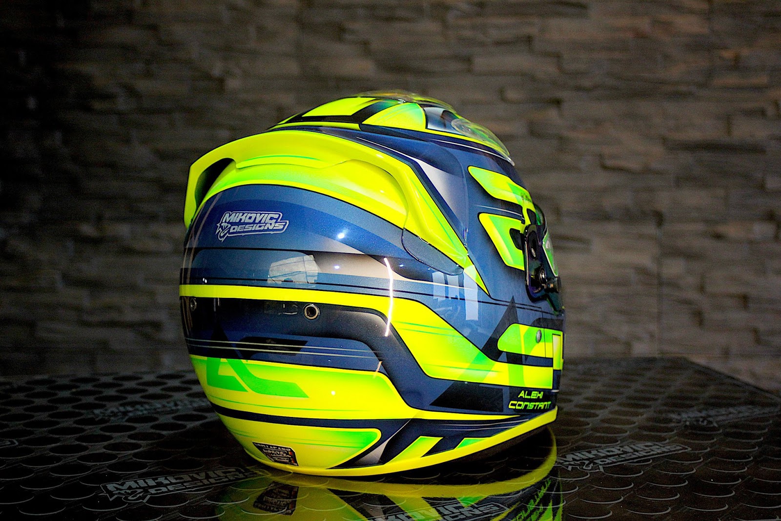 Racing Helmets Garage: Bell RS7 A.Constant 2020 by JA designs - painted ...