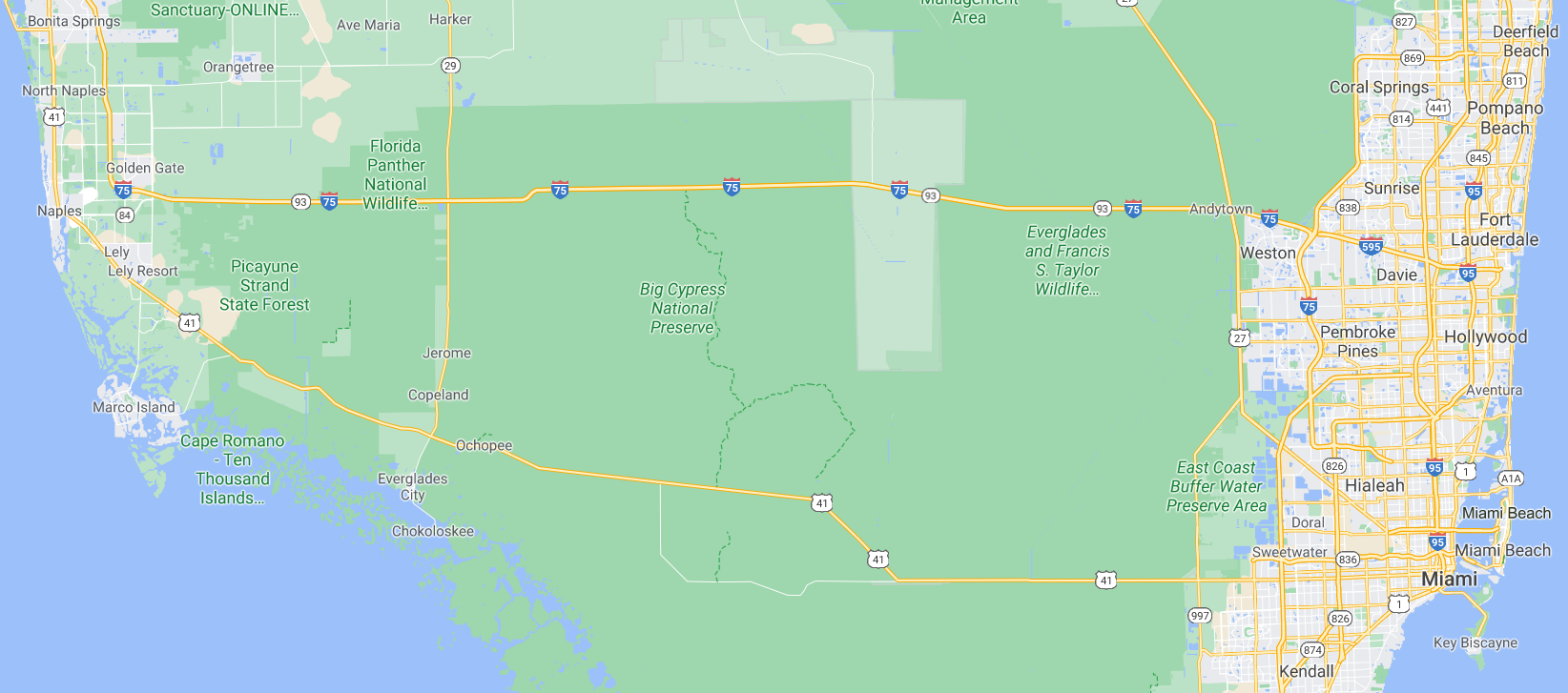 Interstate 75 Alligator Alley