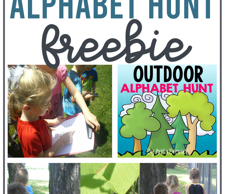 Outdoor Alphabet Hunt FREEBIE | Mrs. Bremer's Class