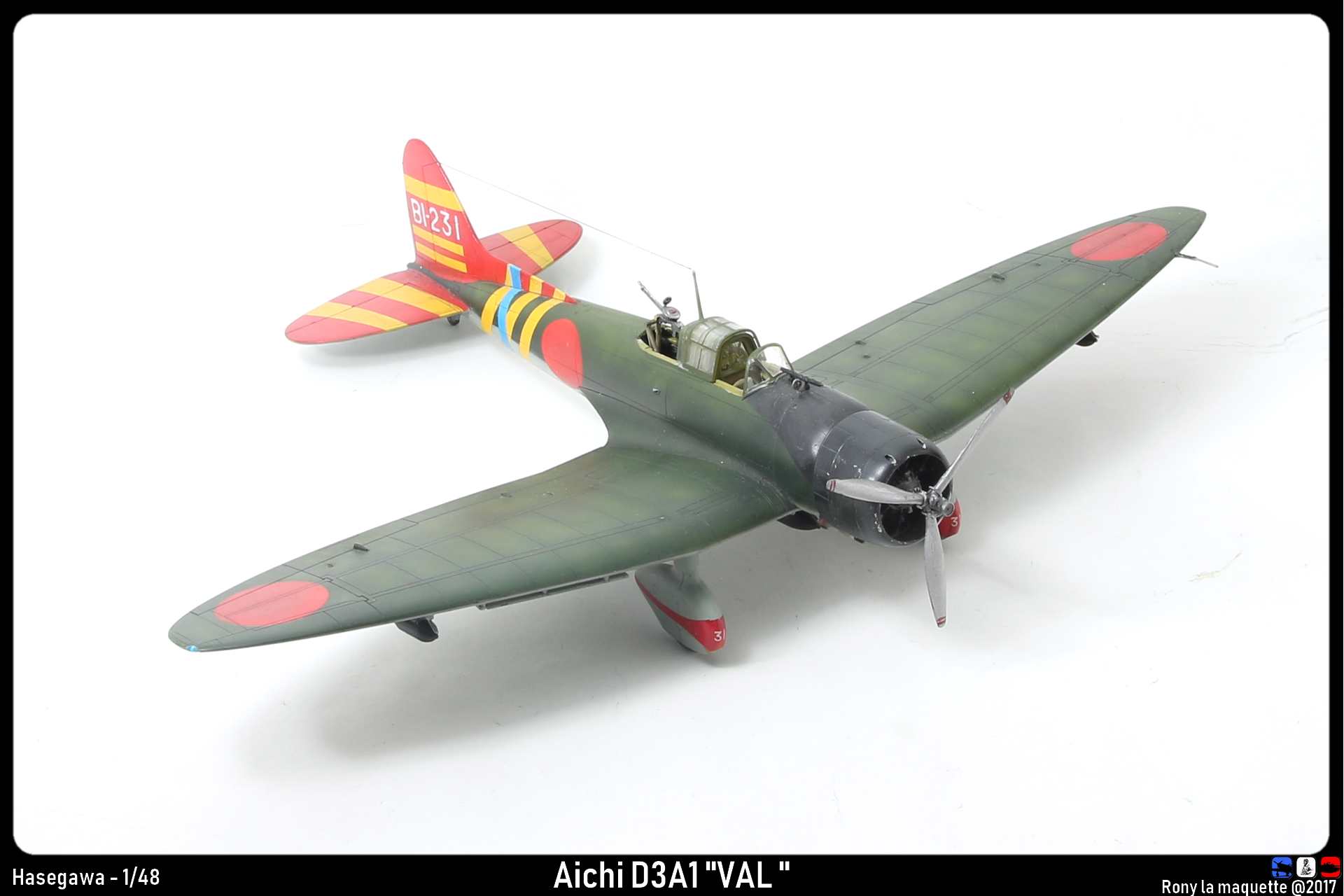 Aichi D3A1 VAL | Rony La Maquette