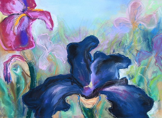 Nijole Rasmussen Abstract Art: Abstract Flower Painting,Expressionism ...