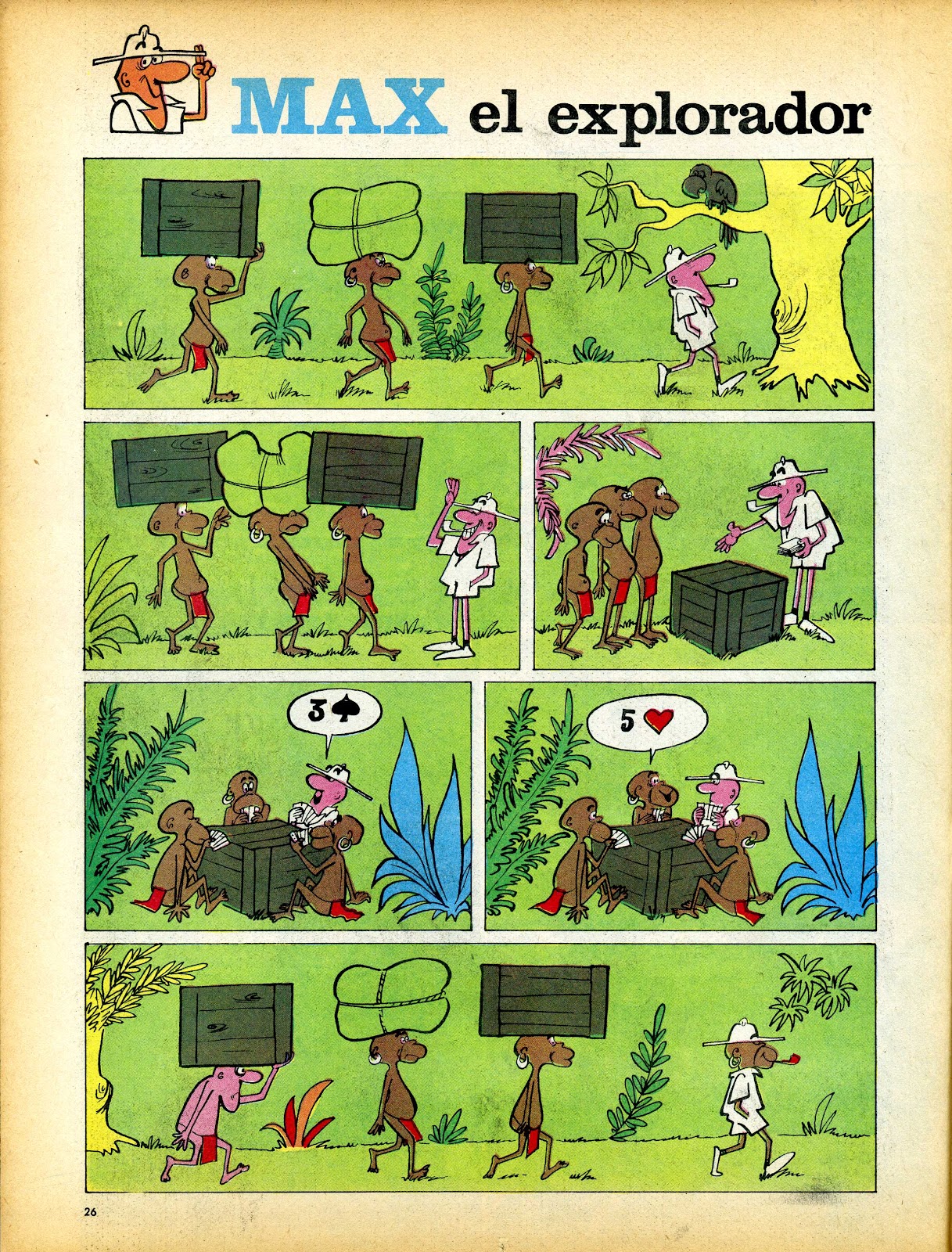 page officielle de Guy Bara Dessinateur: MAX el explorador: Mampato