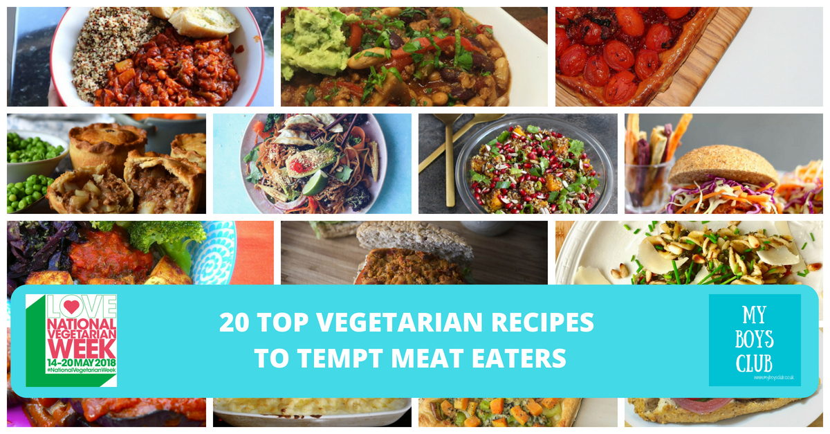 20 Top Vegetarian Recipes to Tempt Meat Eaters